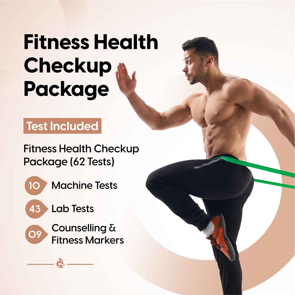Book Fitness Health Checkup Package: 62 Lab & Machine Test
